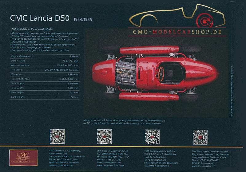CMC mini catalogue 2018, cmc modelcar shop