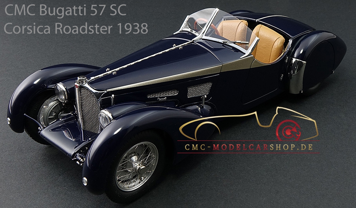 CMC Bugatti 57 SC Corsica Roadster, 1938-CMC M-106