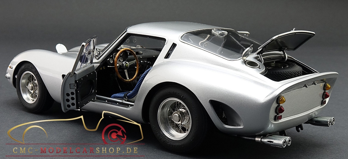 CMC Ferrari 250 GTO 1962 silver, cmc-modelcarshop.de, M-151, model car