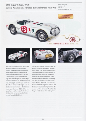 CMC model car brochure news cmc modelcar shop